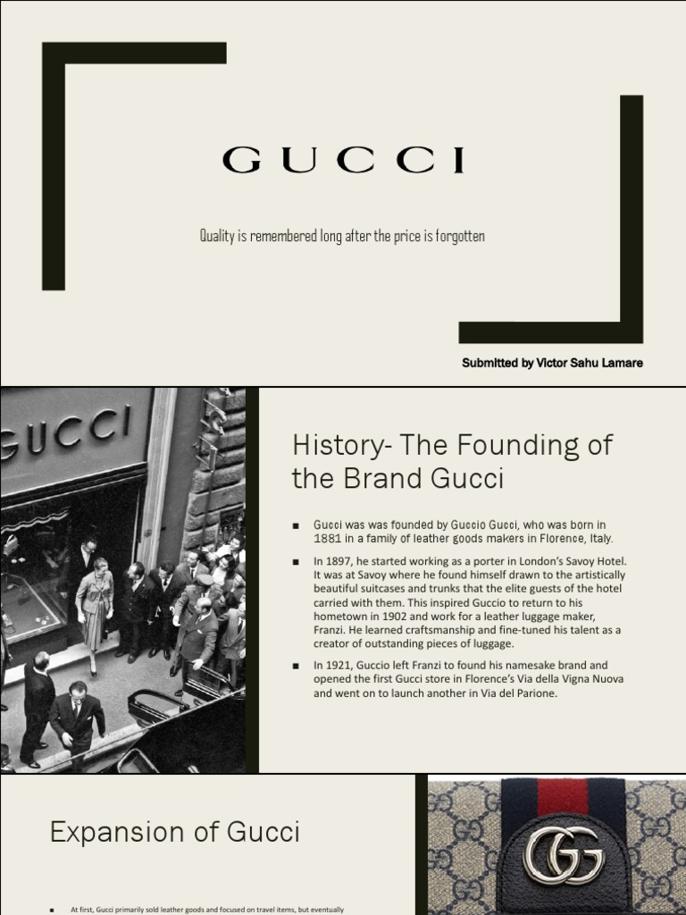 GUCCI | PDF | Pricing | Brand