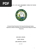 CityVets Animal Clinic Management System | PDF | Point Of Sale | Databases