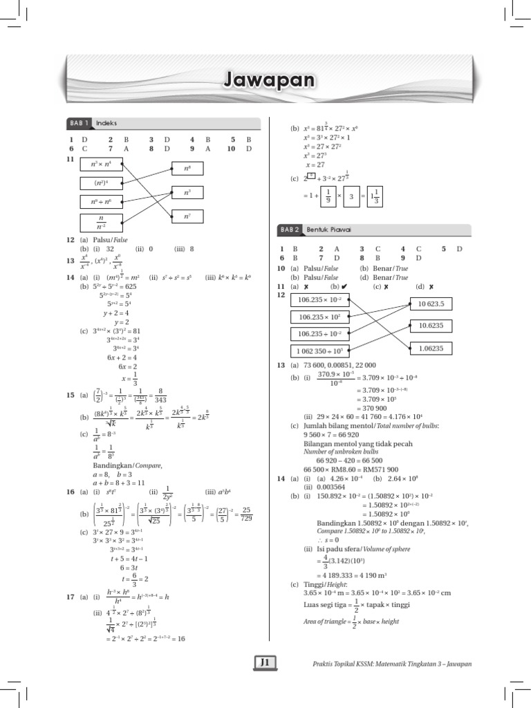 Jawapan Matematik Tingkatan 3 Download Free Pdf Geometry Money