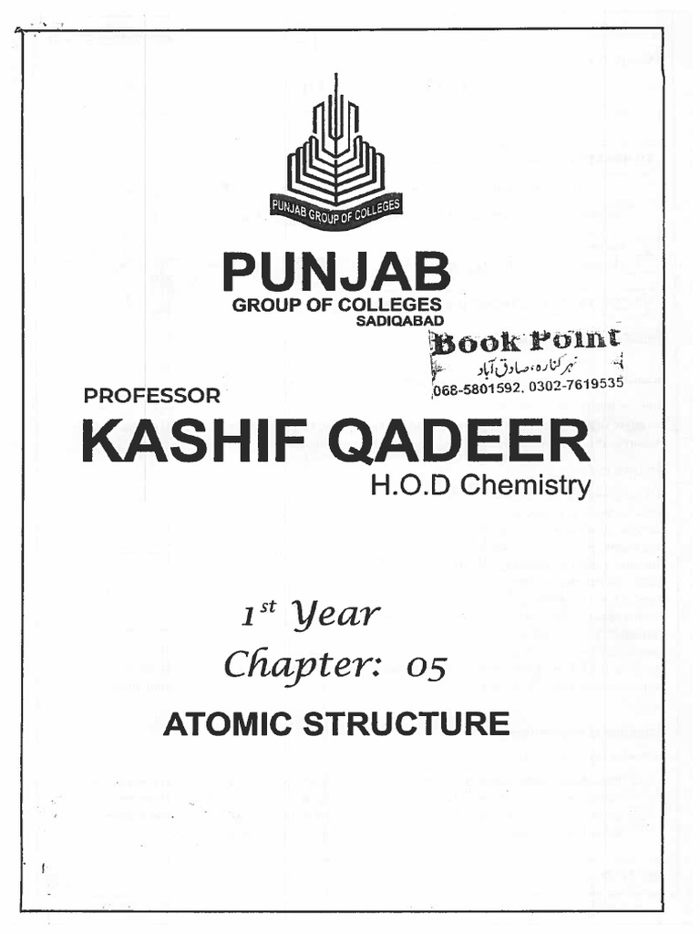 CH 5 Chem KK 1st Year | PDF