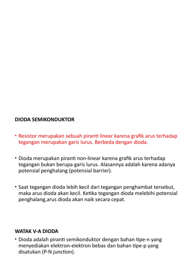 Dioda | PDF | Sains & Matematika | Komputer