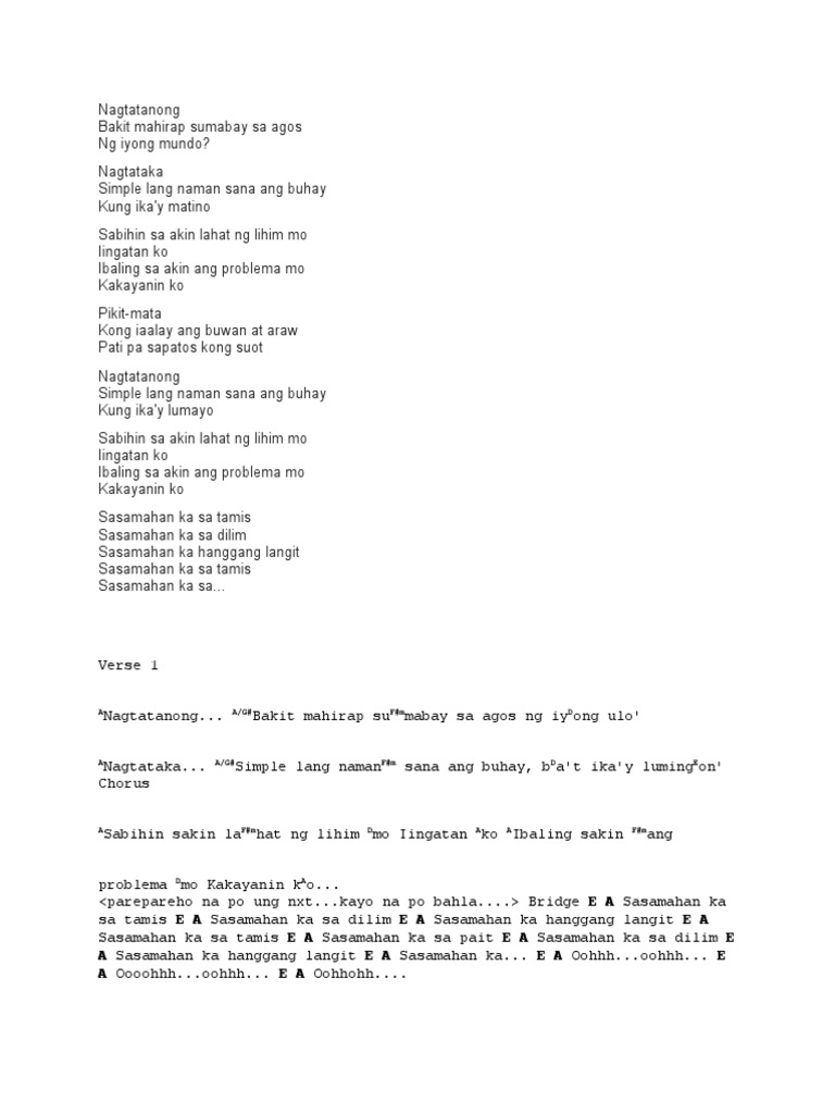 Chords | PDF