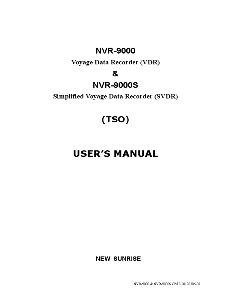 NVR-9000+NEB-2000C-VDR User Manual 20170306 - V8.0 | PDF | Installation (Computer Programs ...