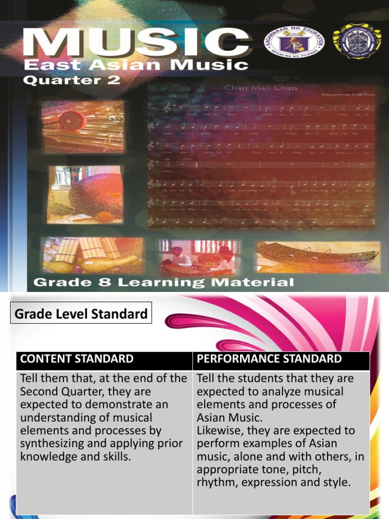 East Asian Music for Grade 8: Quarter 2 | PDF | Musical Instruments ...