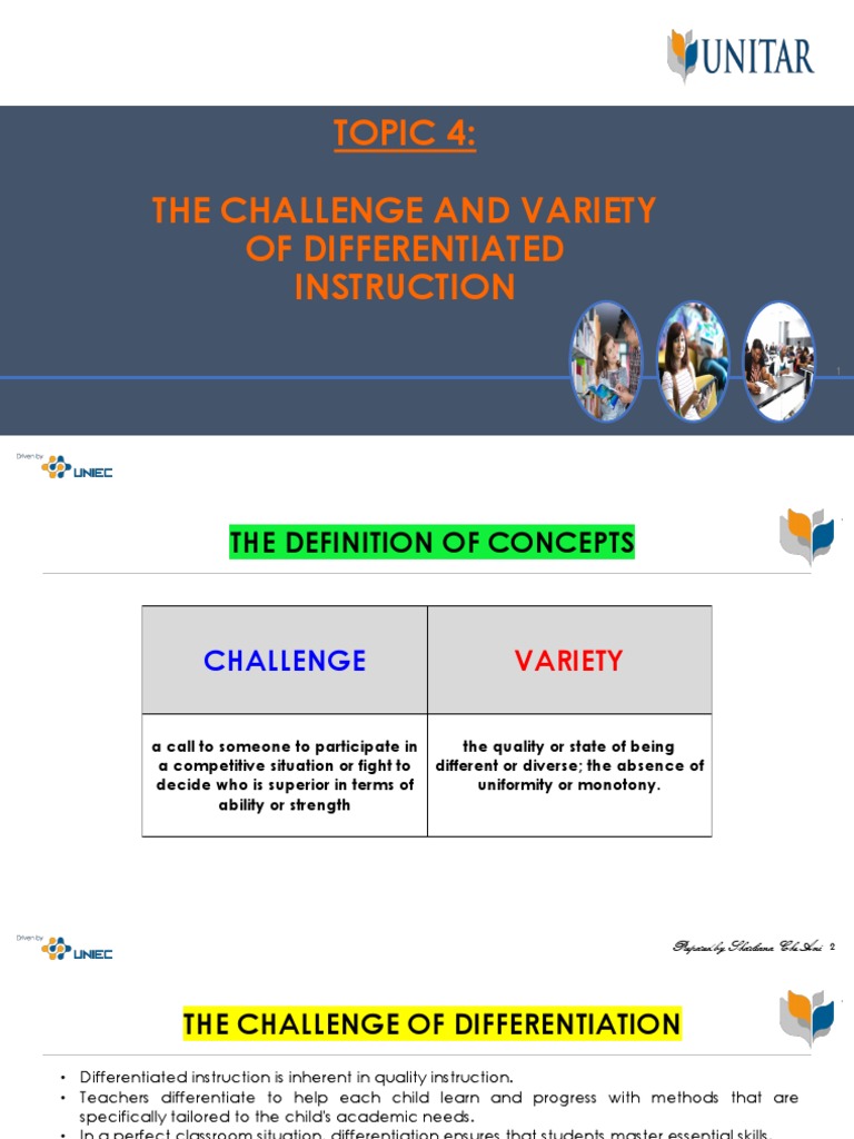 Slides Chapter 4 | PDF | Differentiated Instruction | Teachers