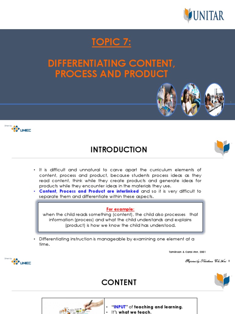Slides Chapter 7 | PDF | Differentiated Instruction | Behavior Modification