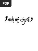 Magic Training Spells + Descriptions | PDF