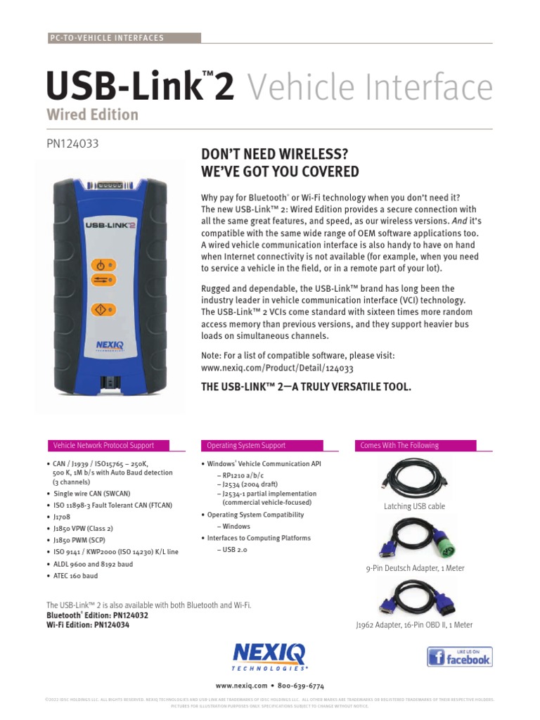 USB-Link 2 Wired Product Sheet - FIN - WEB - 21198 | PDF | Wi Fi ...