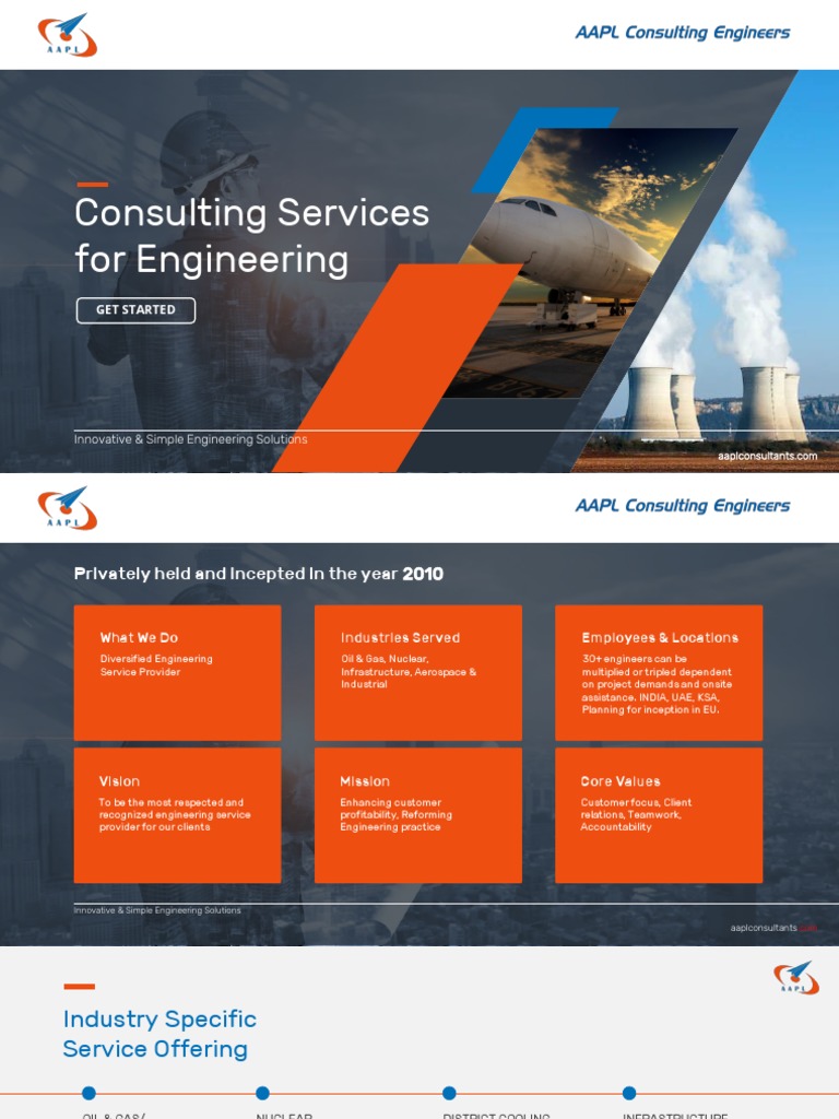 Engineering Consulting Services Overview | PDF | Engineering | Fluid ...
