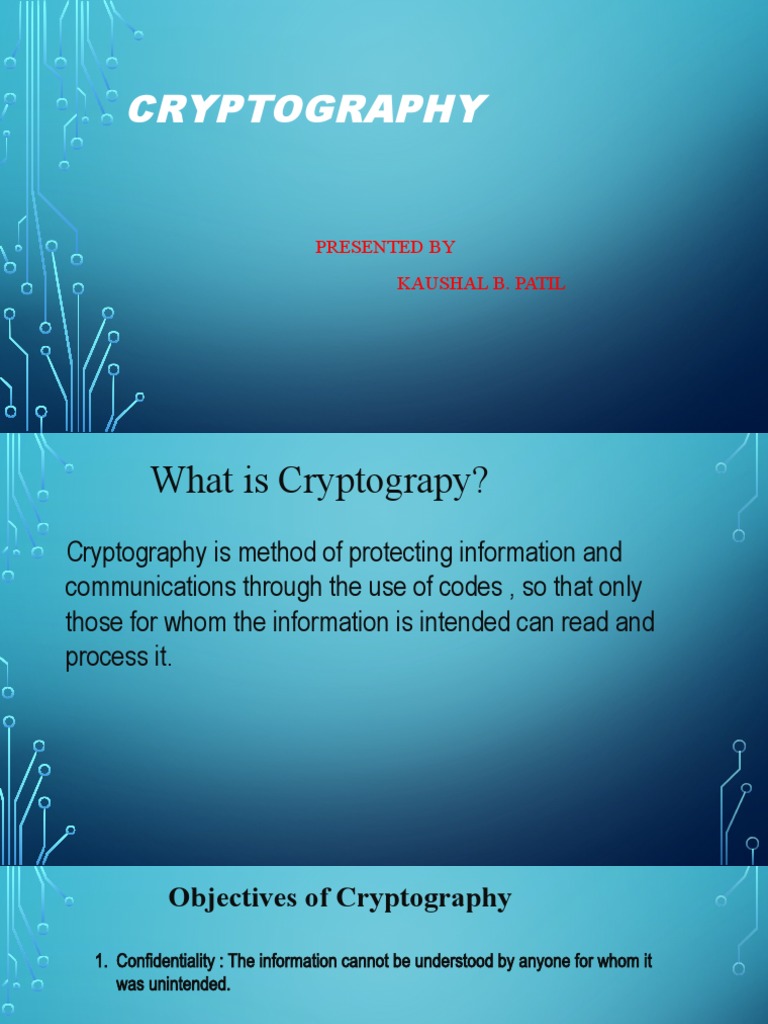 Cyptography | PDF