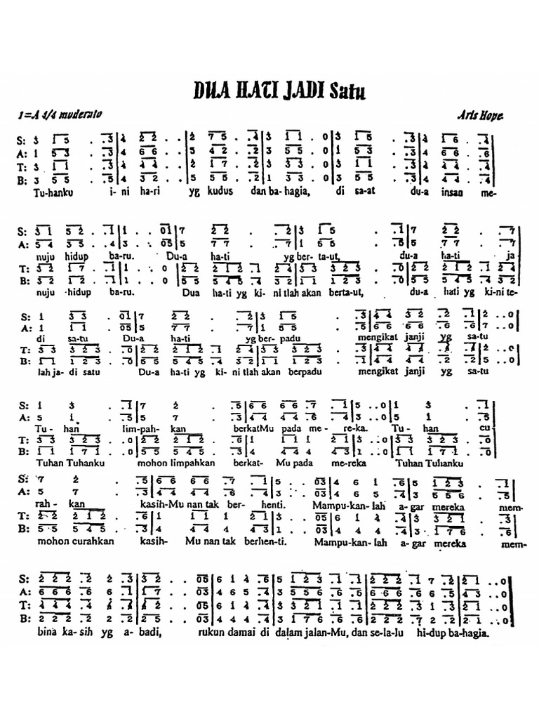 Dua Hati Jadi Satu | PDF