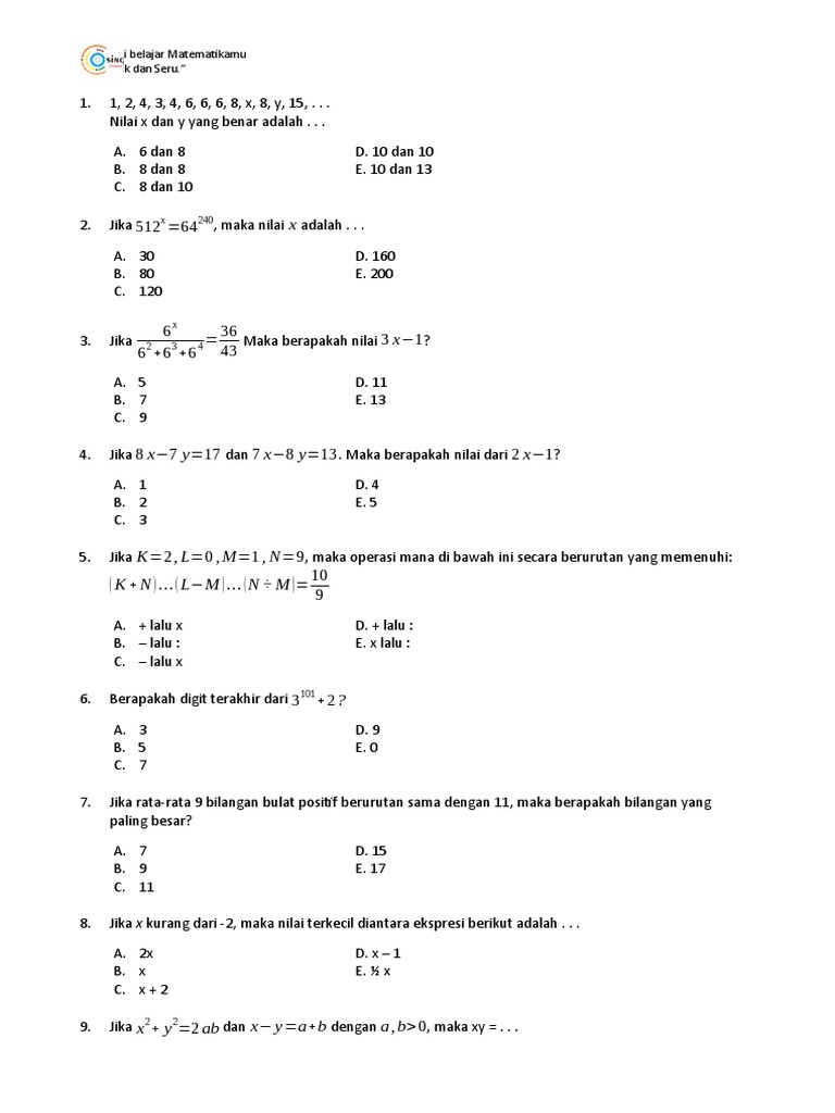 Latsol UTBK Model 4 | PDF | Metode & Bahan Ajar