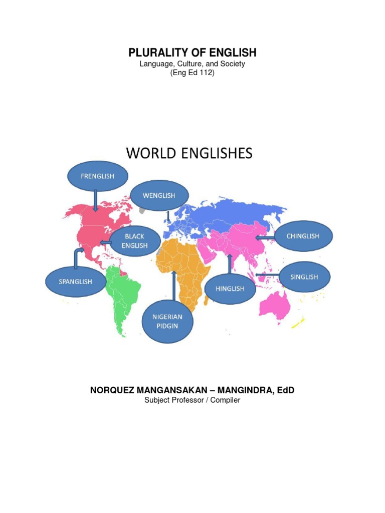 Plurality of English | PDF | English Language | English As A Second Or ...