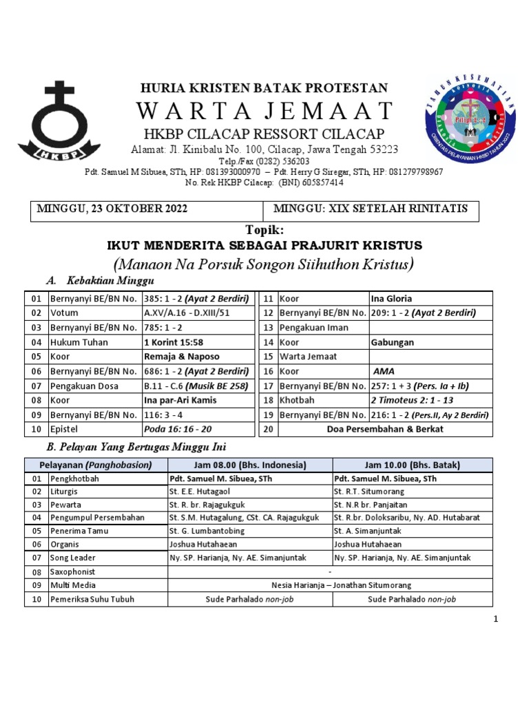 Warta 23 Okt 2022 | PDF