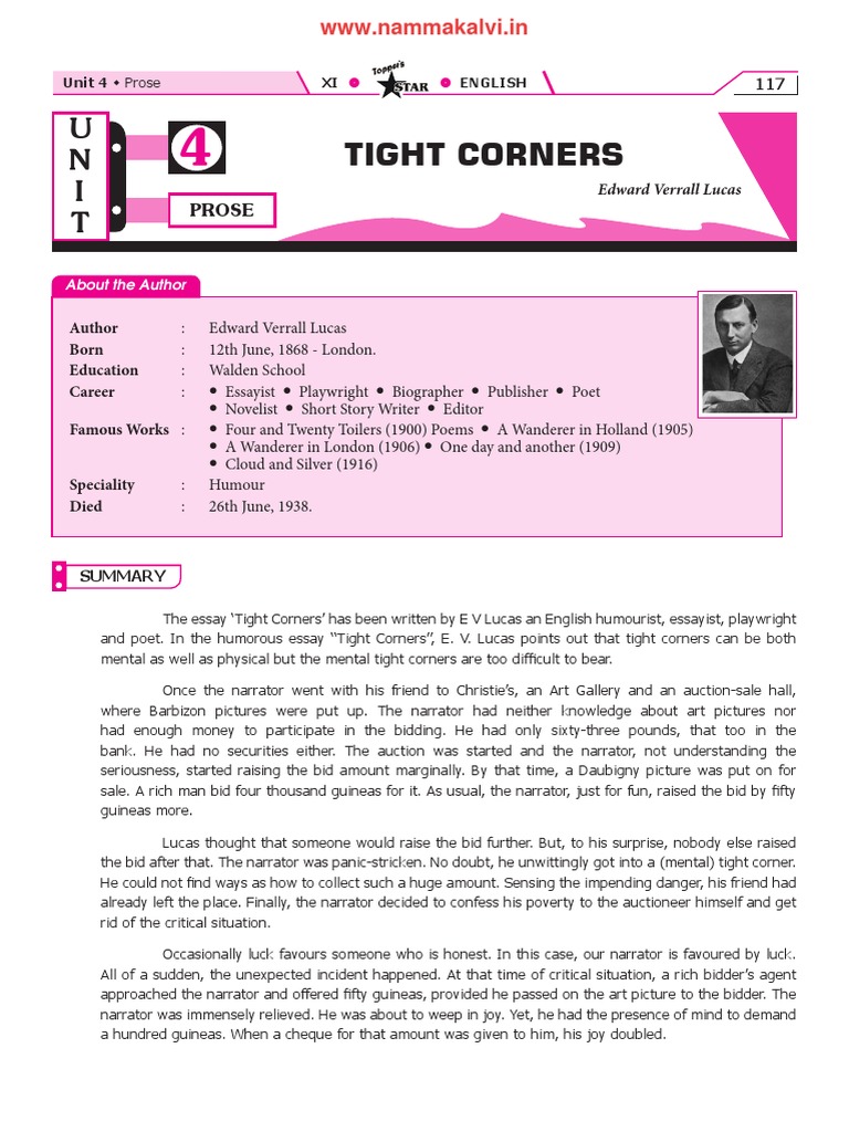 11th English Guide Unit 4 | PDF | Auction