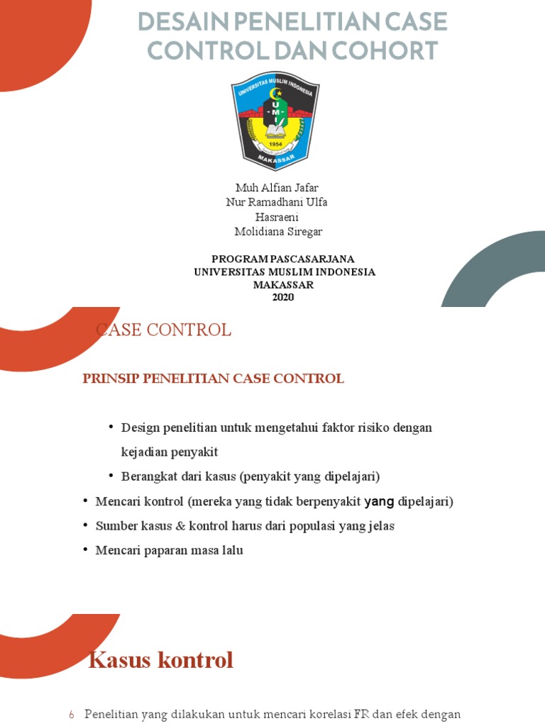 Case Control Dan Kohort | PDF