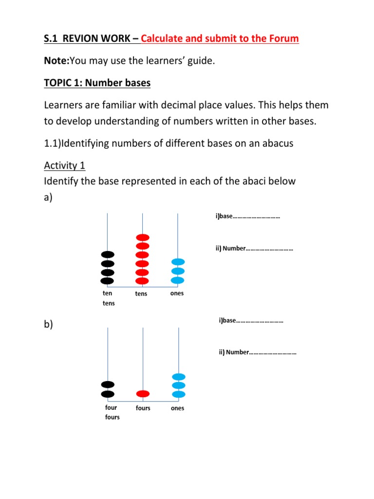 S .1 Mathematics WORK - TR Jane | PDF