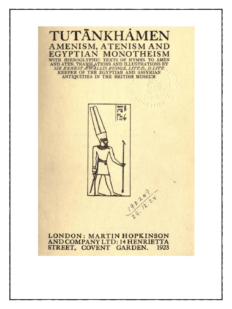 Tutankhamen | PDF | Tutankhamun | Akhenaten