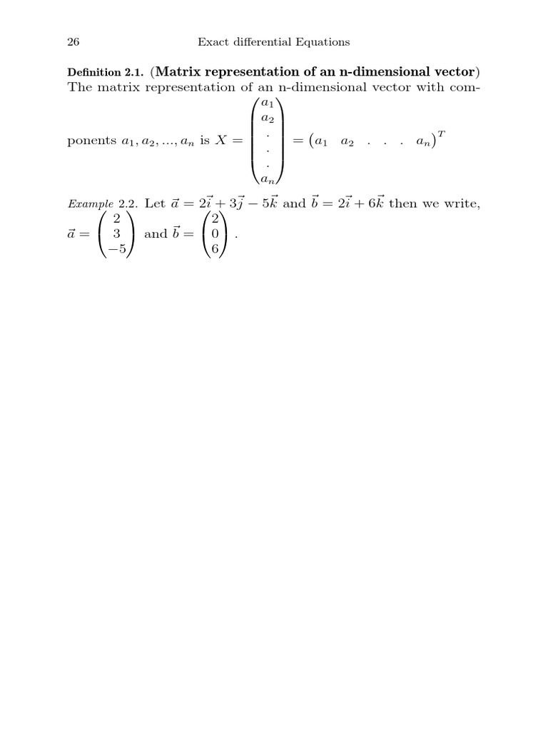 Hand Written Notes Matrix Part 1 | PDF | System Of Linear Equations ...