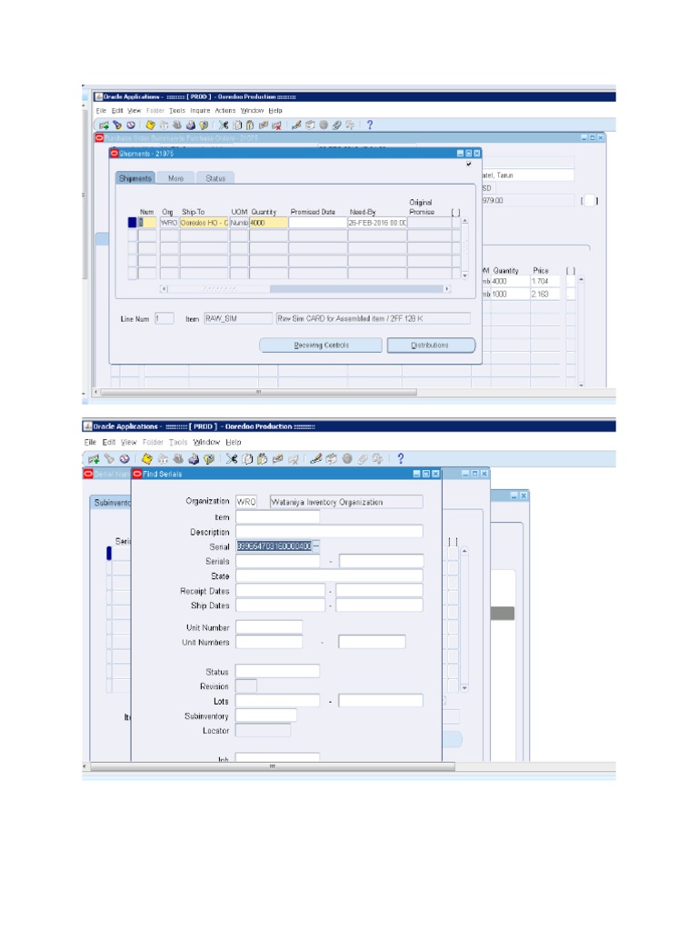 WIP-BOM Process Document | PDF