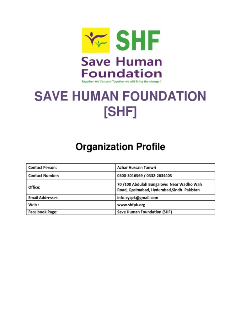 Empowering Communities Through Integrated Development: An Organizational Profile of the Save ...