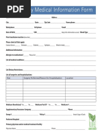 Hospital Admission Form | PDF | Hospital | Patient