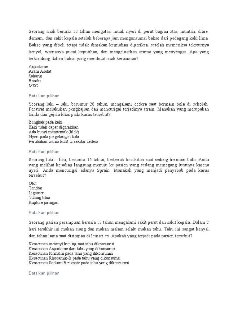 Uas KGD | PDF | Pengembangan Diri | Kesehatan Holistik