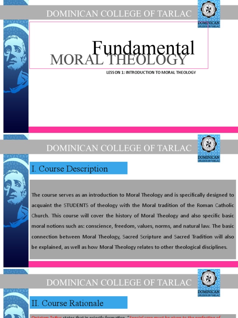 Fundamental Moral Theology | PDF | Grace In Christianity | Christian Ethics