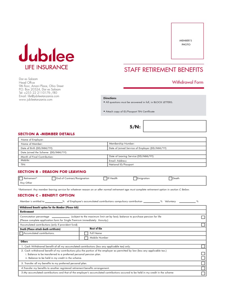 Staff Retirement Benefits | PDF | Pension | Retirement