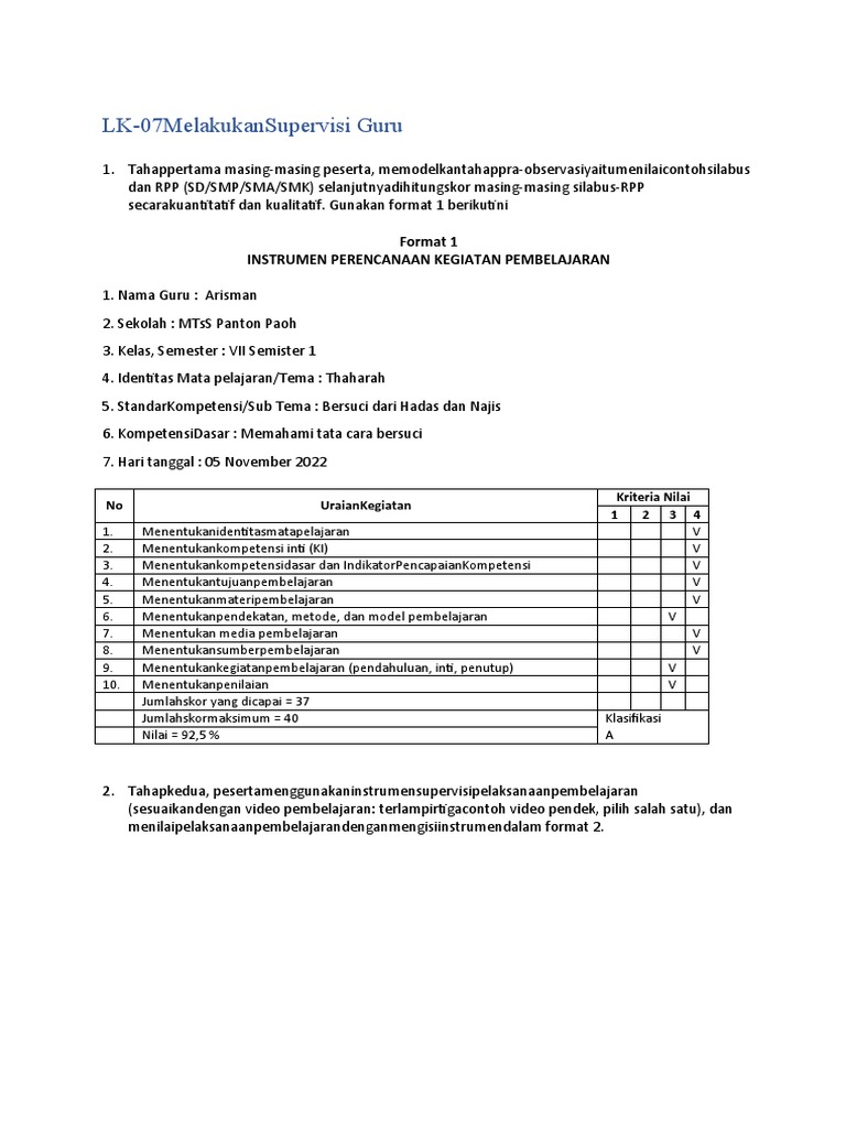 LK 7 - Zahron & Arisman | PDF