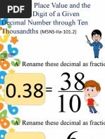 Feb 15, 2021 - Math 4 - Visualizing Decimal Numbers | PDF | Numbers ...