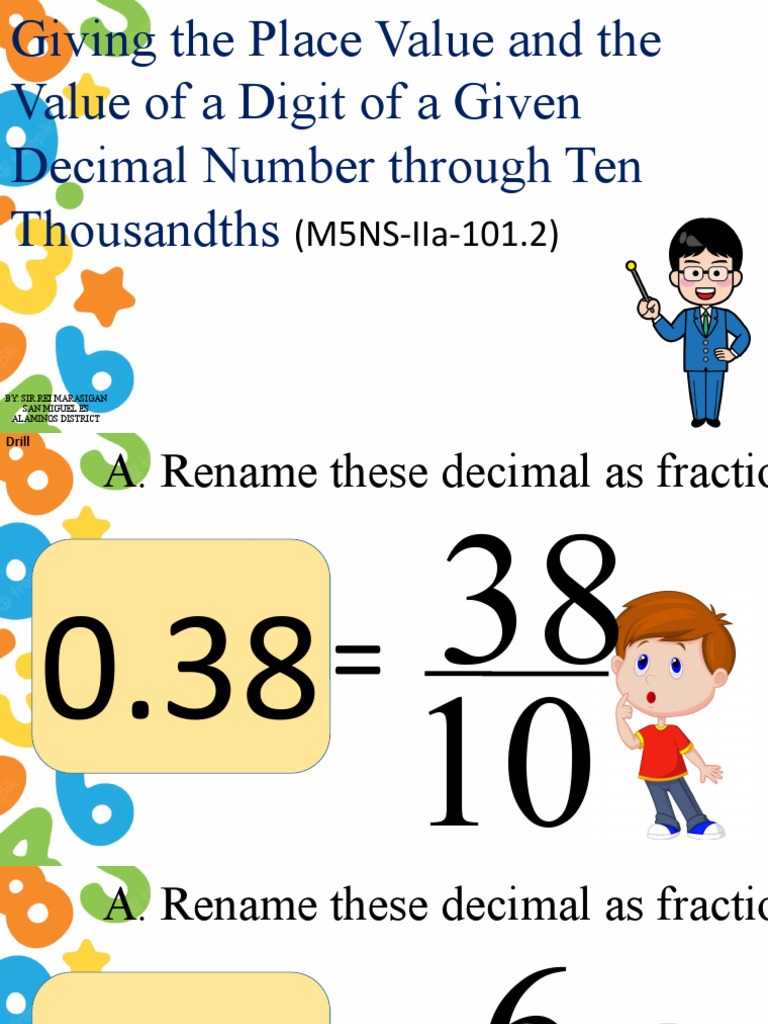 Understanding Ten Thousandths Place Value | PDF | Naming Conventions ...