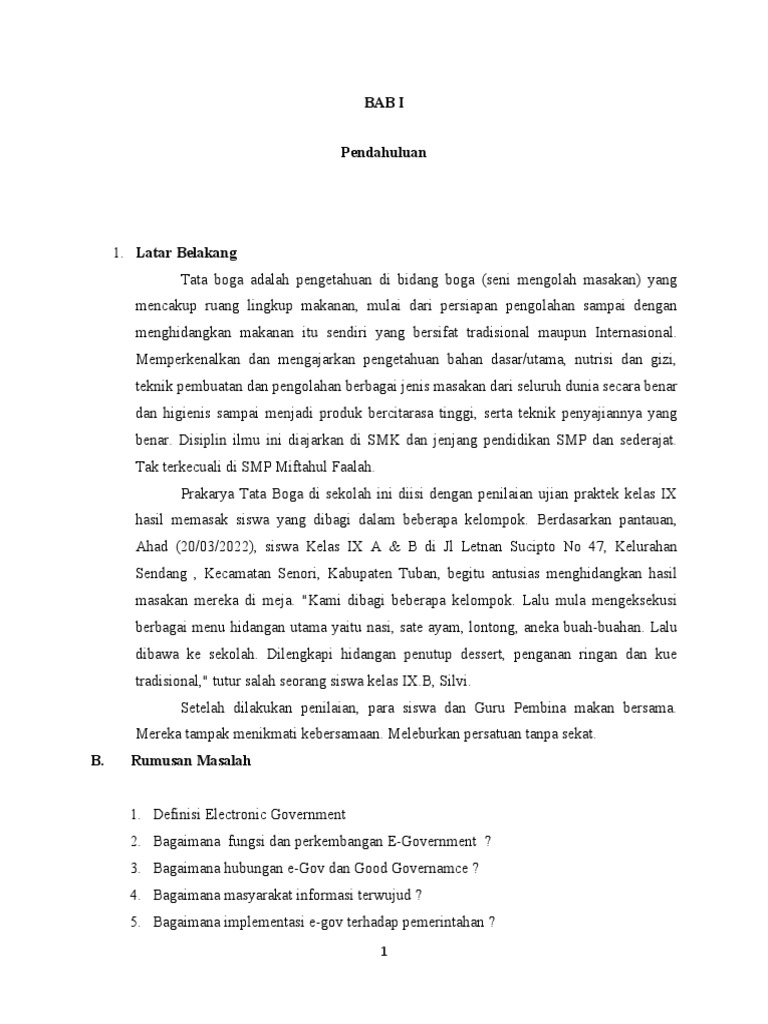 Makalah Informatika Kelas 9 | PDF