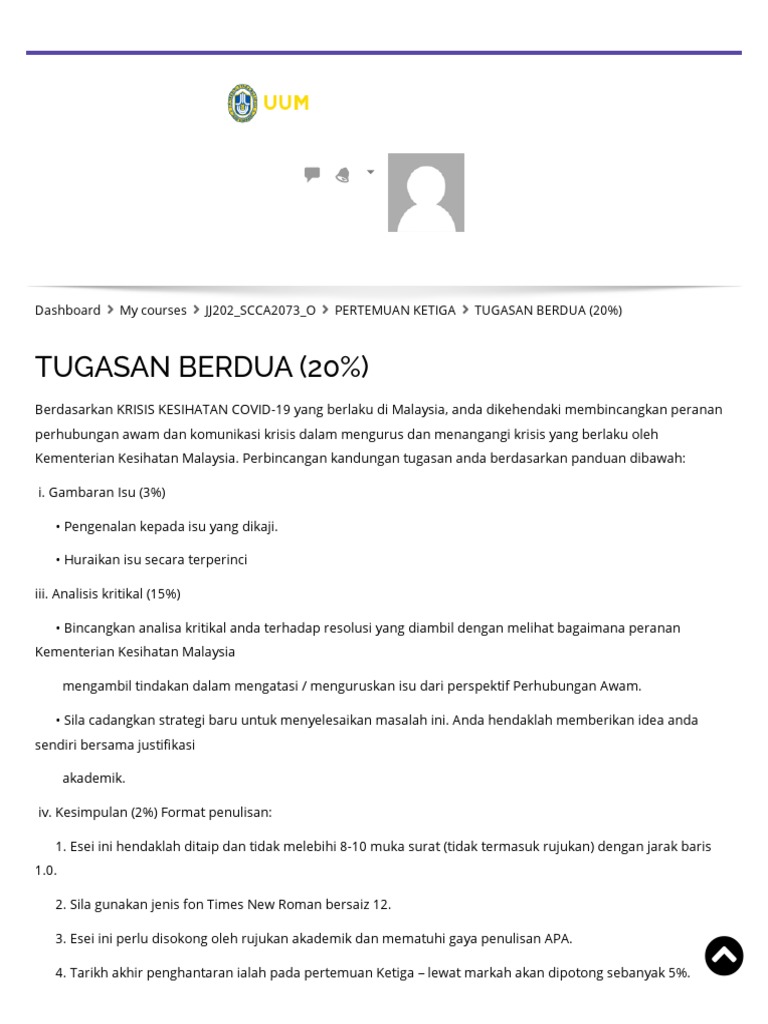 Assignment Pair Scca 2073 | PDF