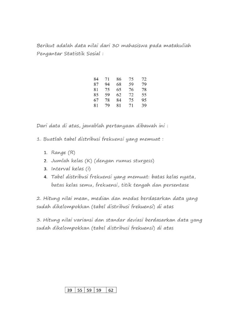 Tugas 1 Viska Statistik | PDF