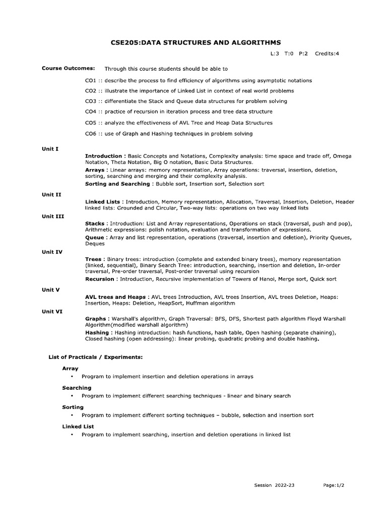 Cse 205 | PDF Cse 205 | PDF