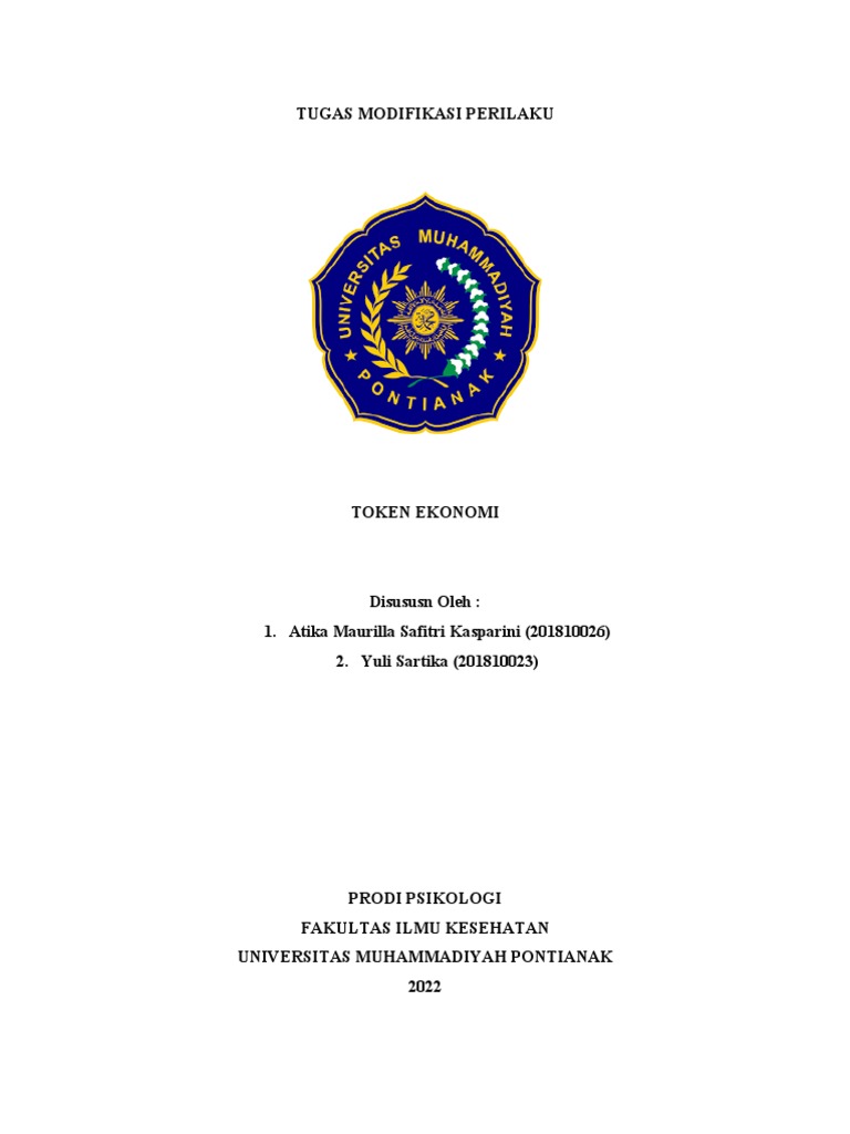 Laporan Token Ekonomi | PDF