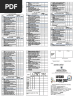 Eccd Checklist S.Y. 2024 2025 Final | PDF