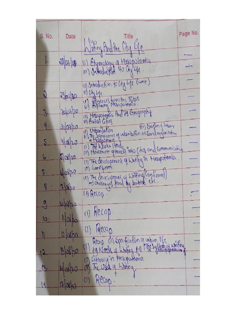 History Class 11th Notes! | PDF