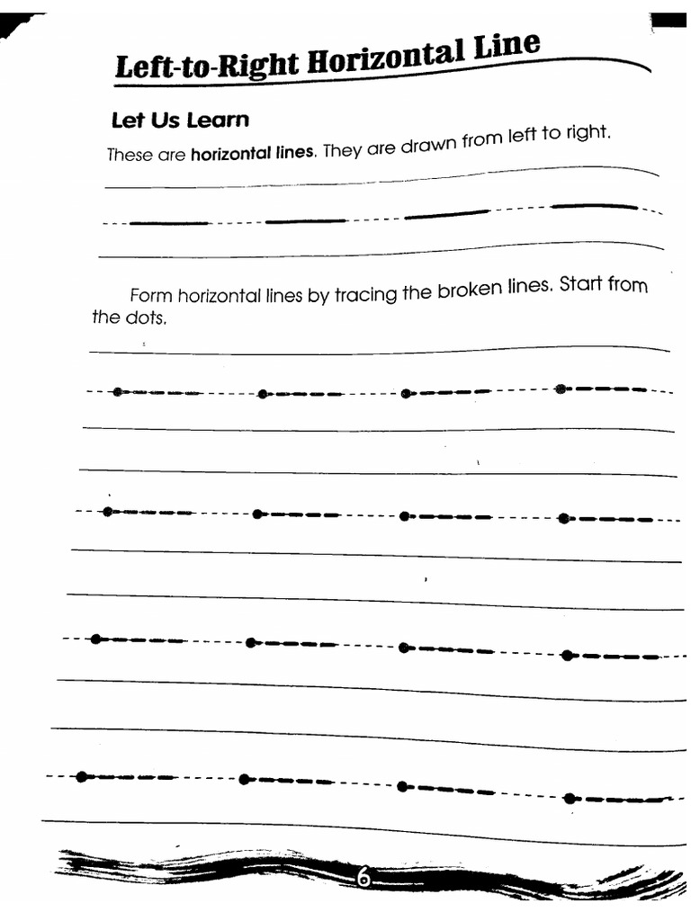 2W-Left To Right Horizontal Line | PDF