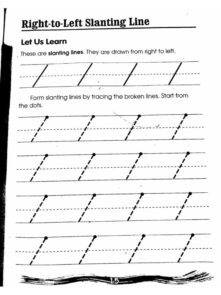 4W-Right To Left Slanting Line | PDF