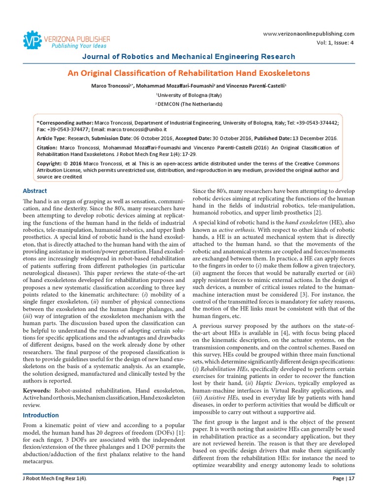 Journal of Robotics and Mechanical Engineering Research 18 | PDF ...