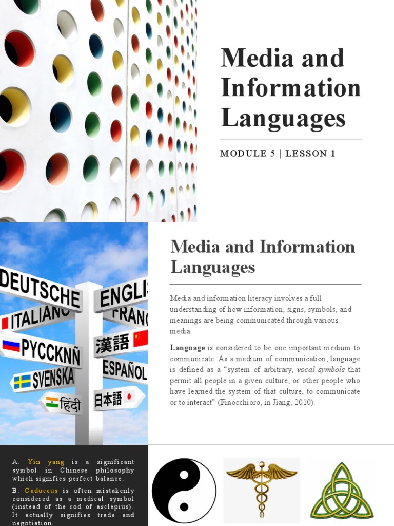 Understanding Media Languages and Codes | PDF | Mass Media | Communication