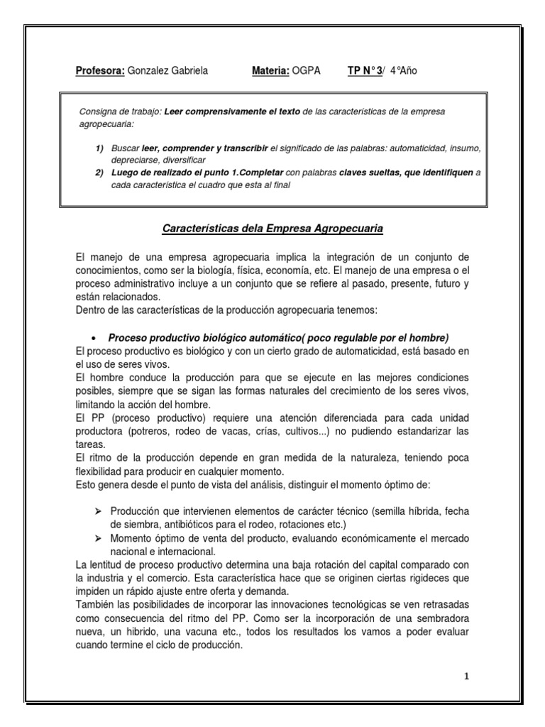 Ogpa - TP 3 | PDF | Business | Capital (economía)