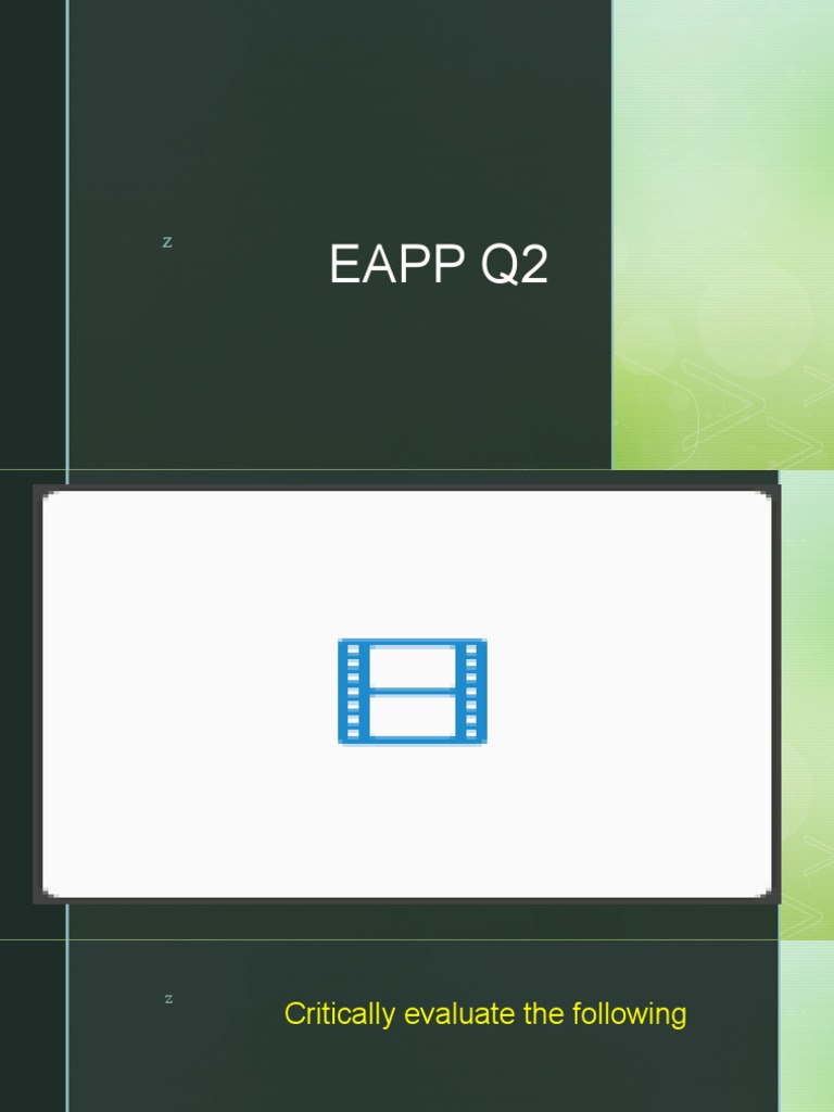 Eapp Q2 Week 1 | PDF | Cognition