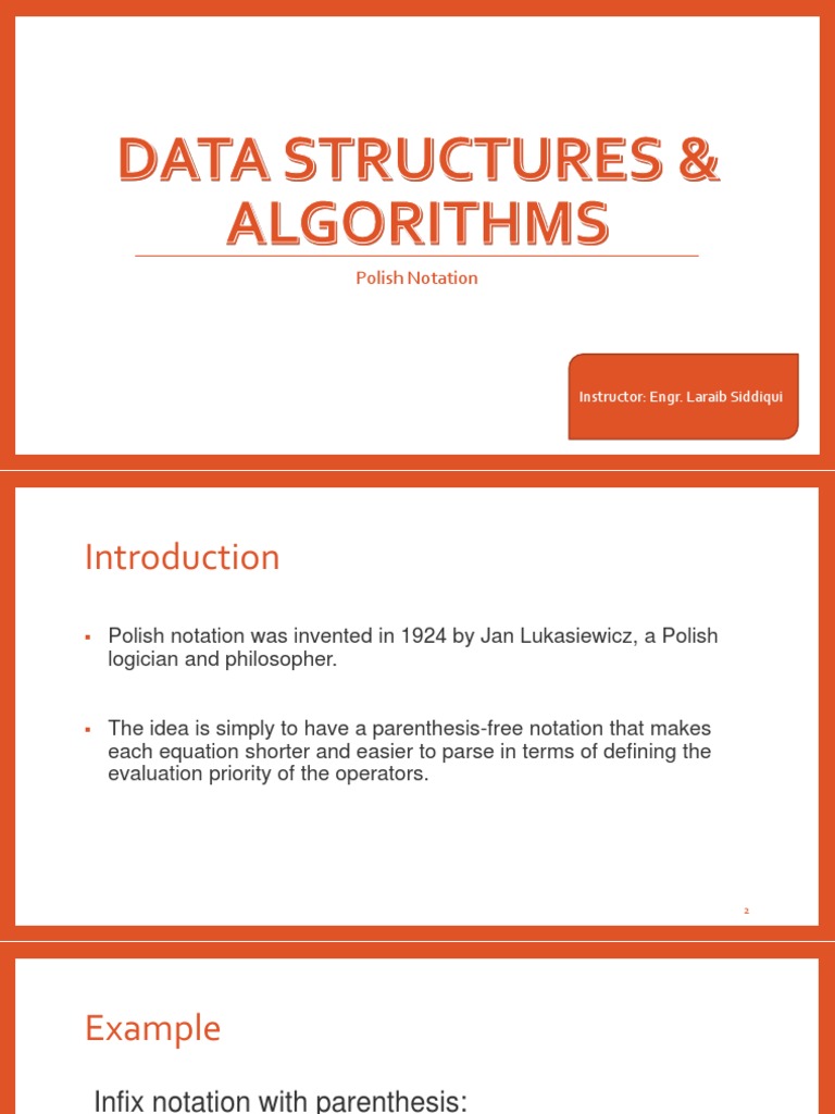 Lec 8 Polish Notation 24102022 101228am Pdf Syntax Logic Mathematics