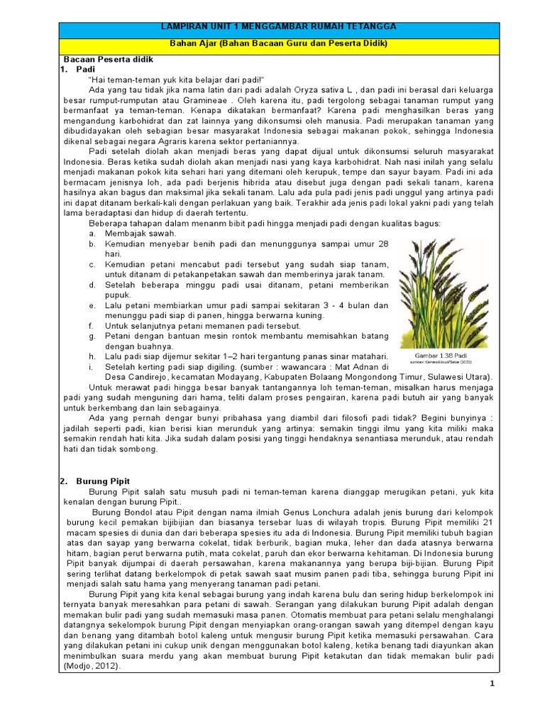 Lampiran Seni Tari KLS Iv SMS 1 | PDF