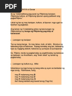 Pantayong Pannaw, Pansilang Pananaw, Pangkaming Pananaw. | PDF