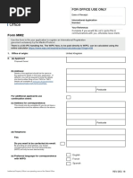 OMB Form 1 - Application for Ombudsman Clearance | PDF