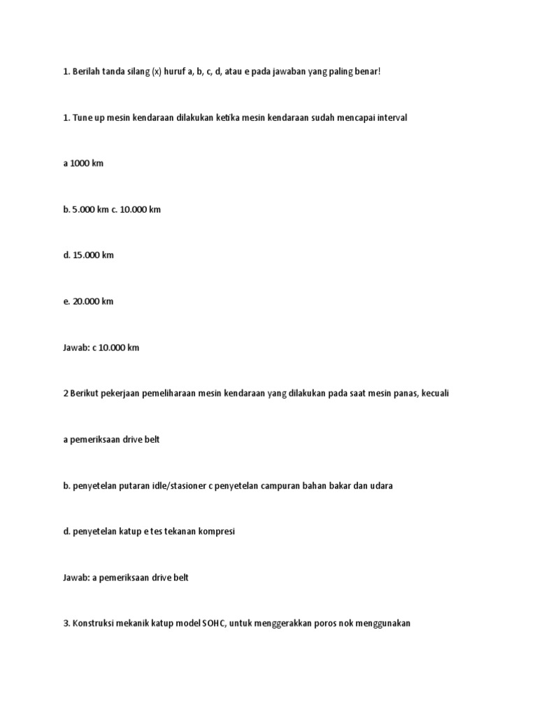 Bahansoaluas | PDF | Griya & Taman | Teknologi & Rekayasa